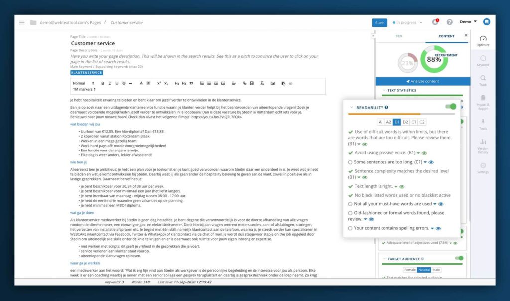 Recruitment module powered by Jobdigger and Intelligence Group ...